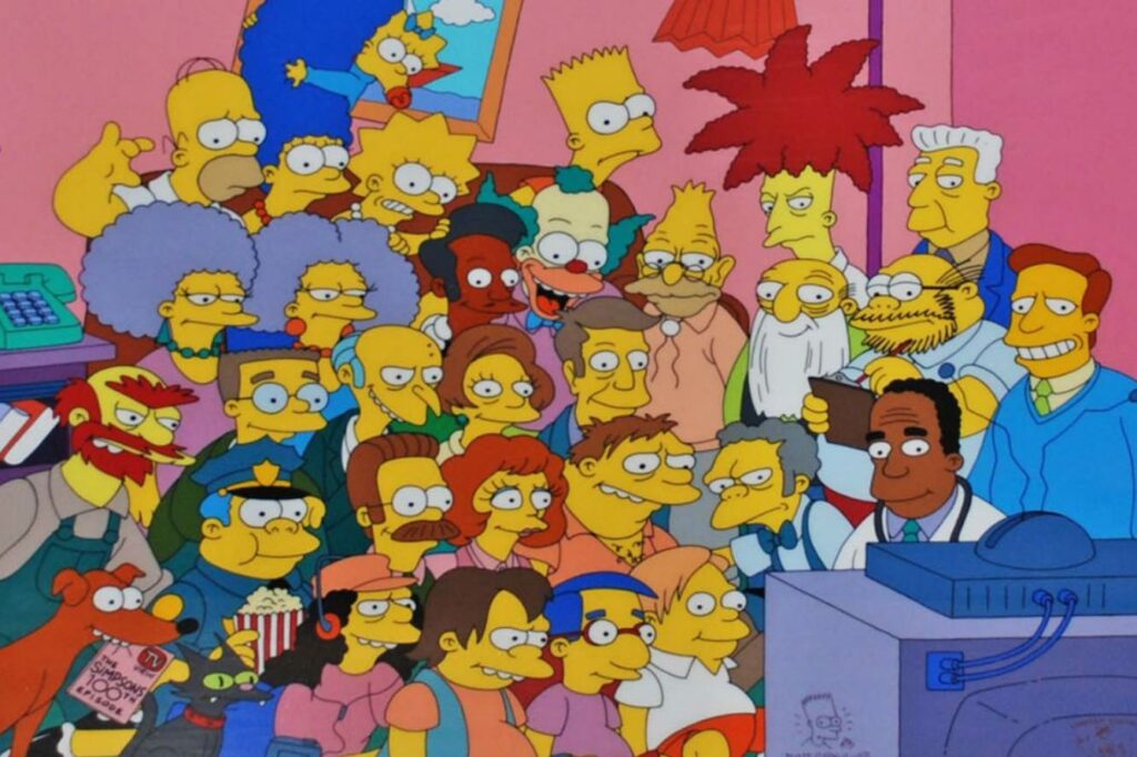 La famiglia Simpson e tutti i personaggi più famosi della Serie TV ...
